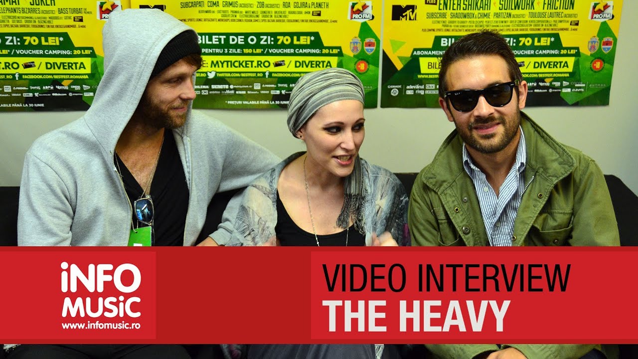 Video Interview with The Heavy - Spencer Page & Chris Ellul - YouTube
