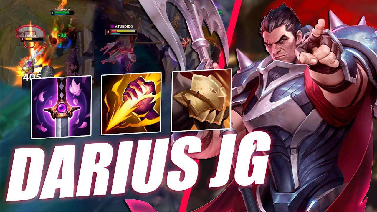 No puedo dejar de Jugar Darius Jungla! SIGUE FUERTE y es *RIDICULO*! 🩸 ...