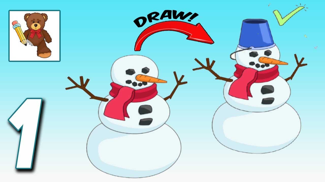 DOP: Draw One Part - Gameplay Walkthrough Part 1 - Level 1 - 30 ...