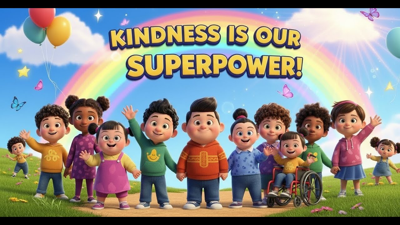 Kindness Is Our Superpower | Children’s Sing-Along Song About ...