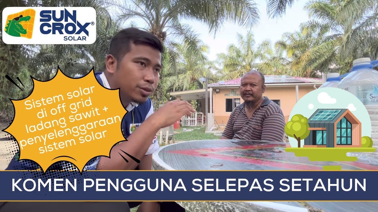 KOMEN PENGGUNA SELEPAS SETAHUN Sistem tenaga solar utk rumah tiada grid ...