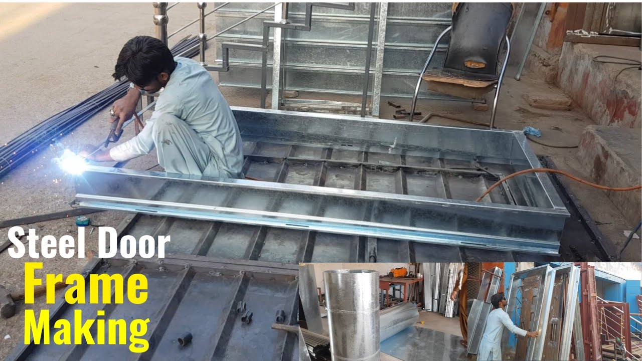 Steel Door Frame Making Factory | Metal Door Frame Manufacturing ...