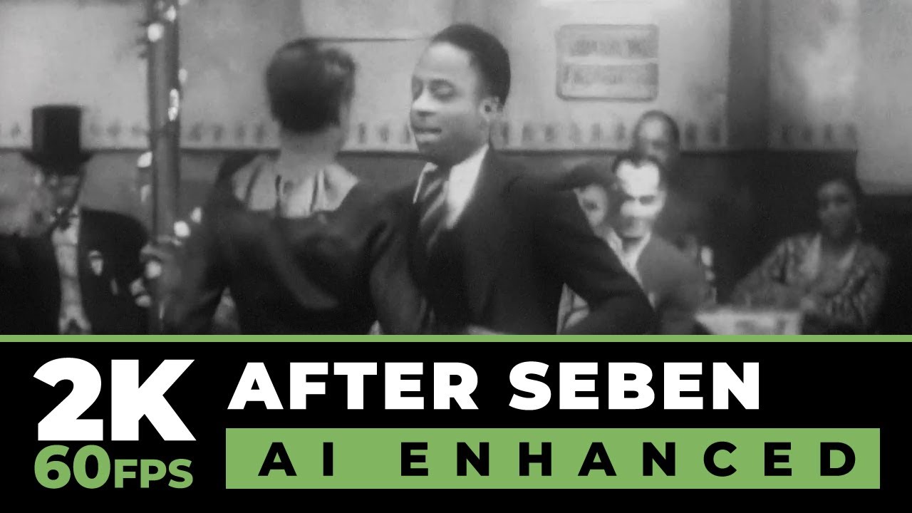 Lindy Hop en After Seben (1929) 2K 60FPS - Remasterizado por IA ...