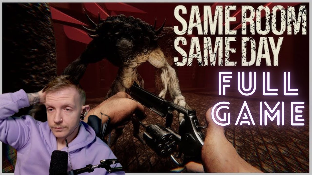 NEW FPS HORROR ALMOST MADE ME RAGE - SAME ROOM SAME DAY FULL GAME LONGPLAY - YouTube