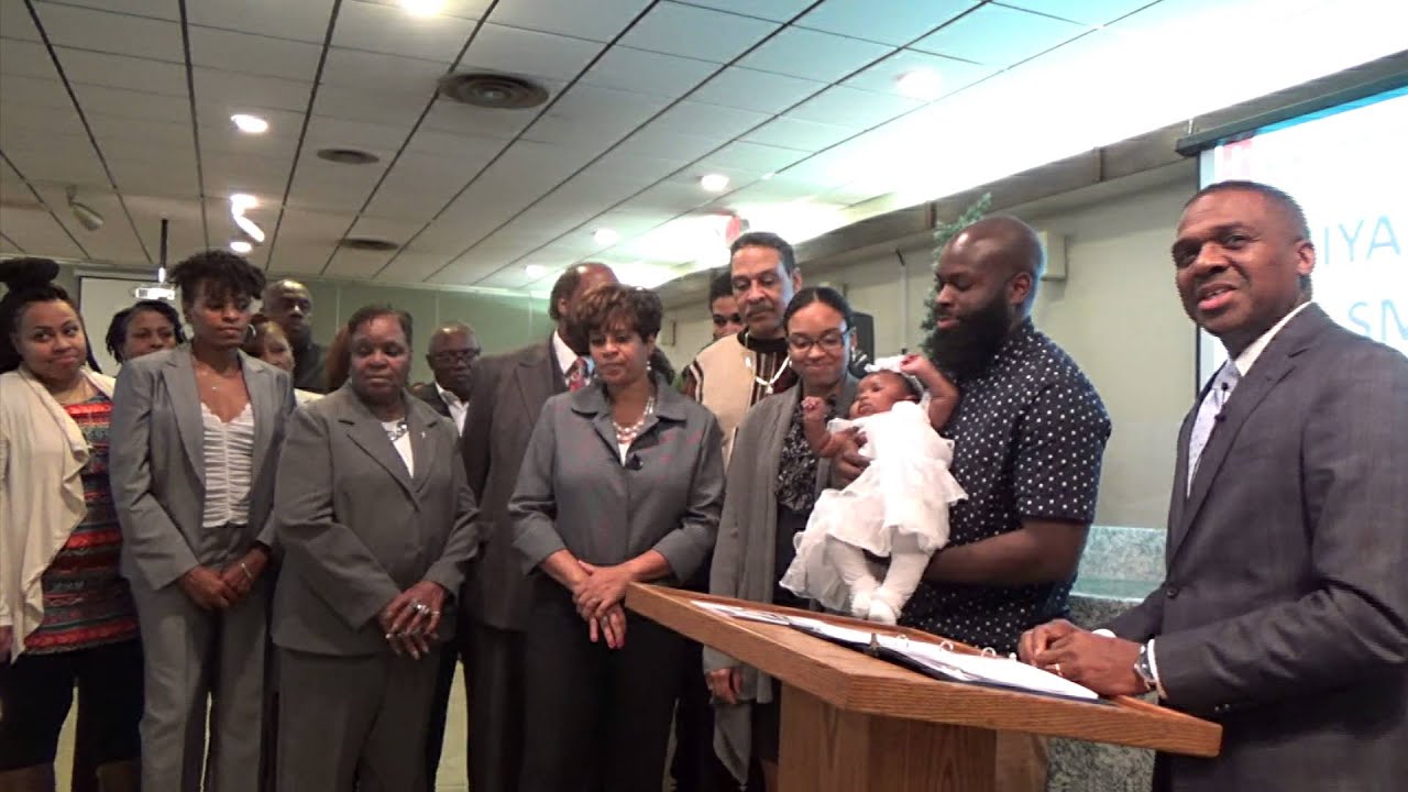 Saniyah Taylor Smith Baby Dedication - YouTube