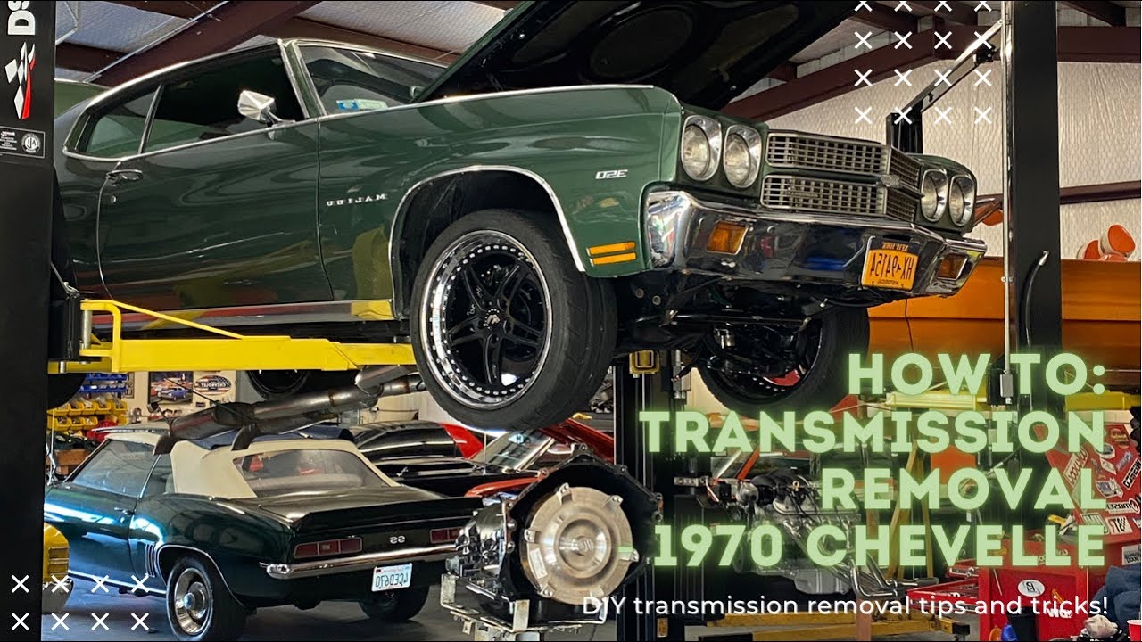 How To: Transmission Removal (1970 Chevelle) - YouTube