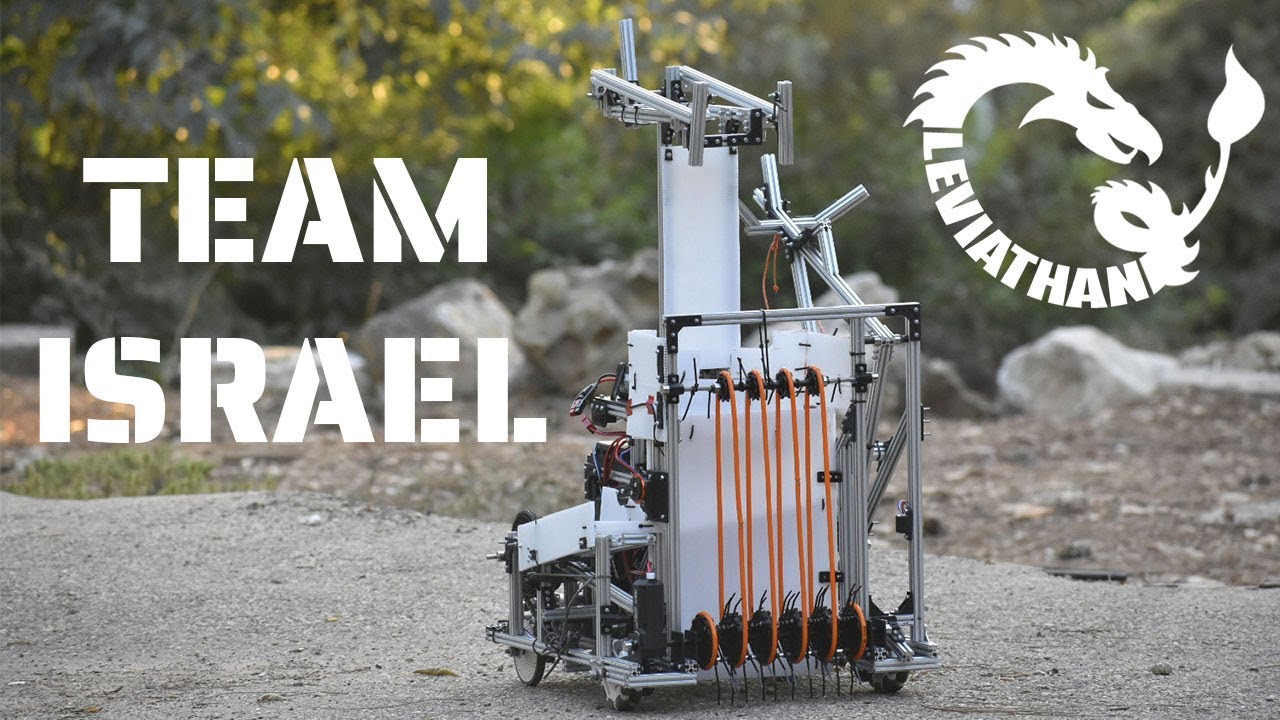 FGC Team Israel 2019 Robot Reveal- LEVIATHAN - YouTube