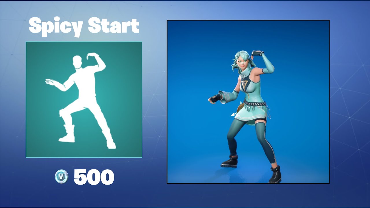 Spicy Start | Fortnite Emote - YouTube