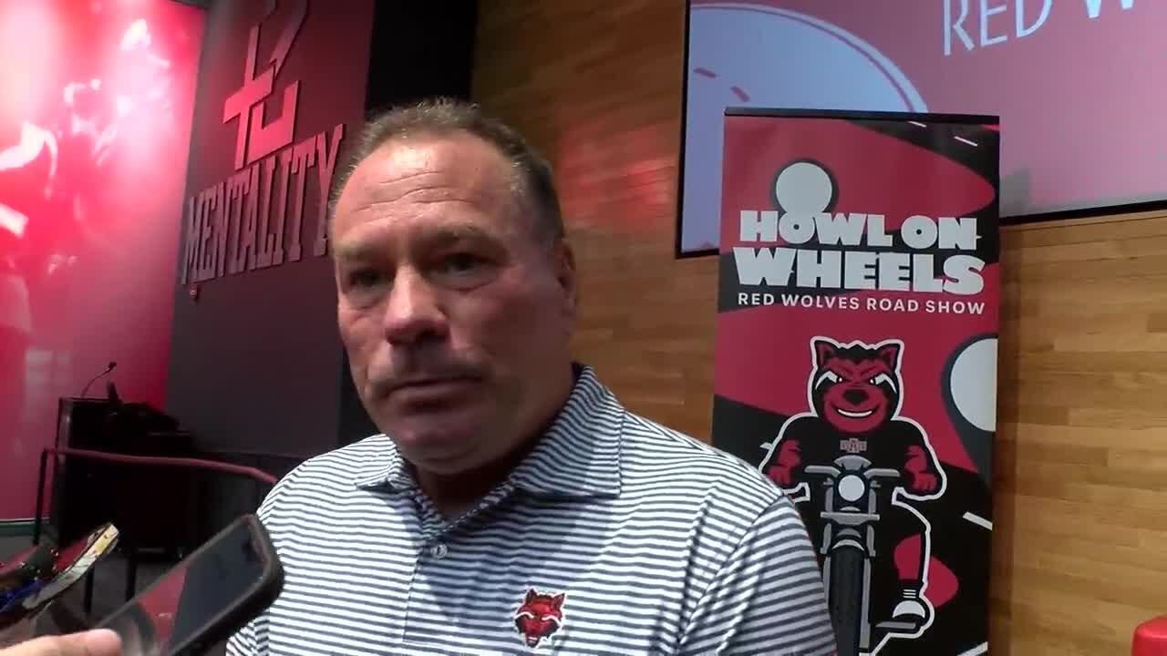 Red Wolves Raw: Butch Jones talks summer move-in, kickoff times ...