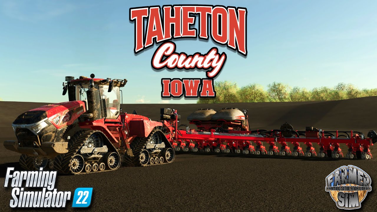 DRILLING TAHETON!! - Taheton County, Iowa - Episode 14 - Farming ...