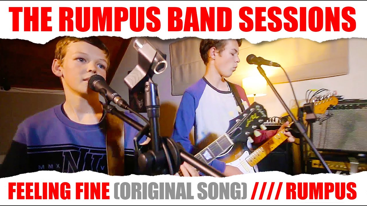 Feeling Fine (Original Song) - RUMPUS - Family Band / Kids Band / Rock ...