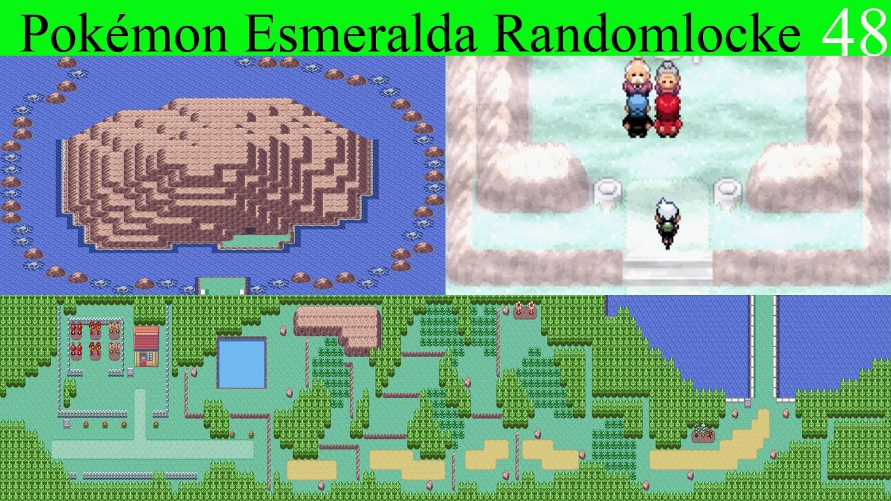 Pokémon Esmeralda Randomlocke 48 - Ruta 123 y Monte Pírico - YouTube