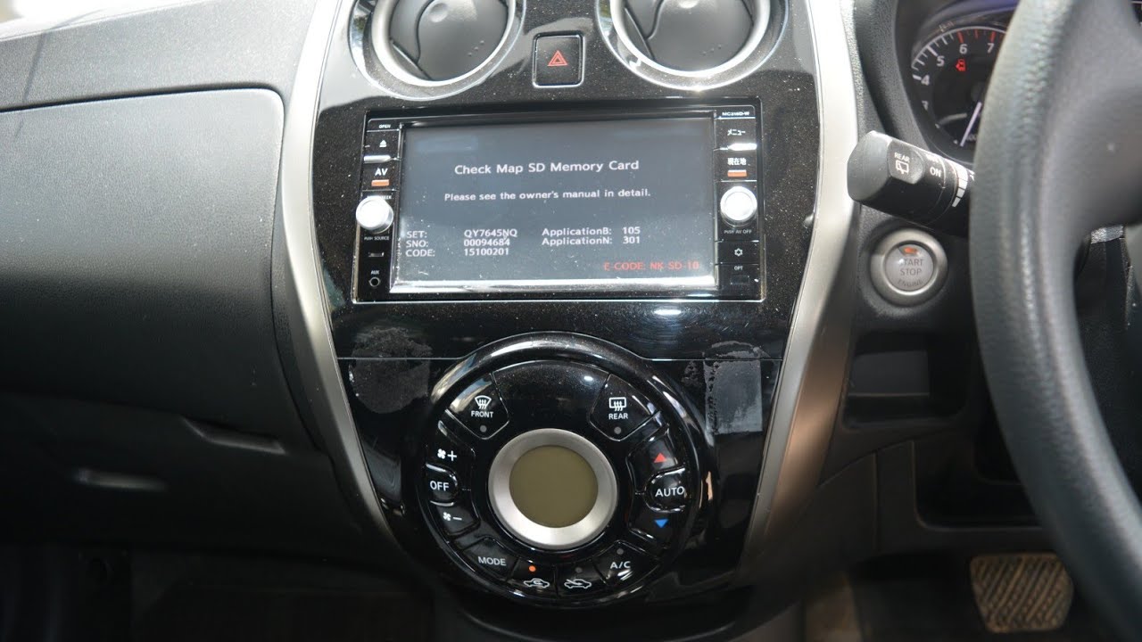 NISSAN NOTE 2018 full programming MC315D-W ENGLISH| BLUETUTH|360 CAMERA ...