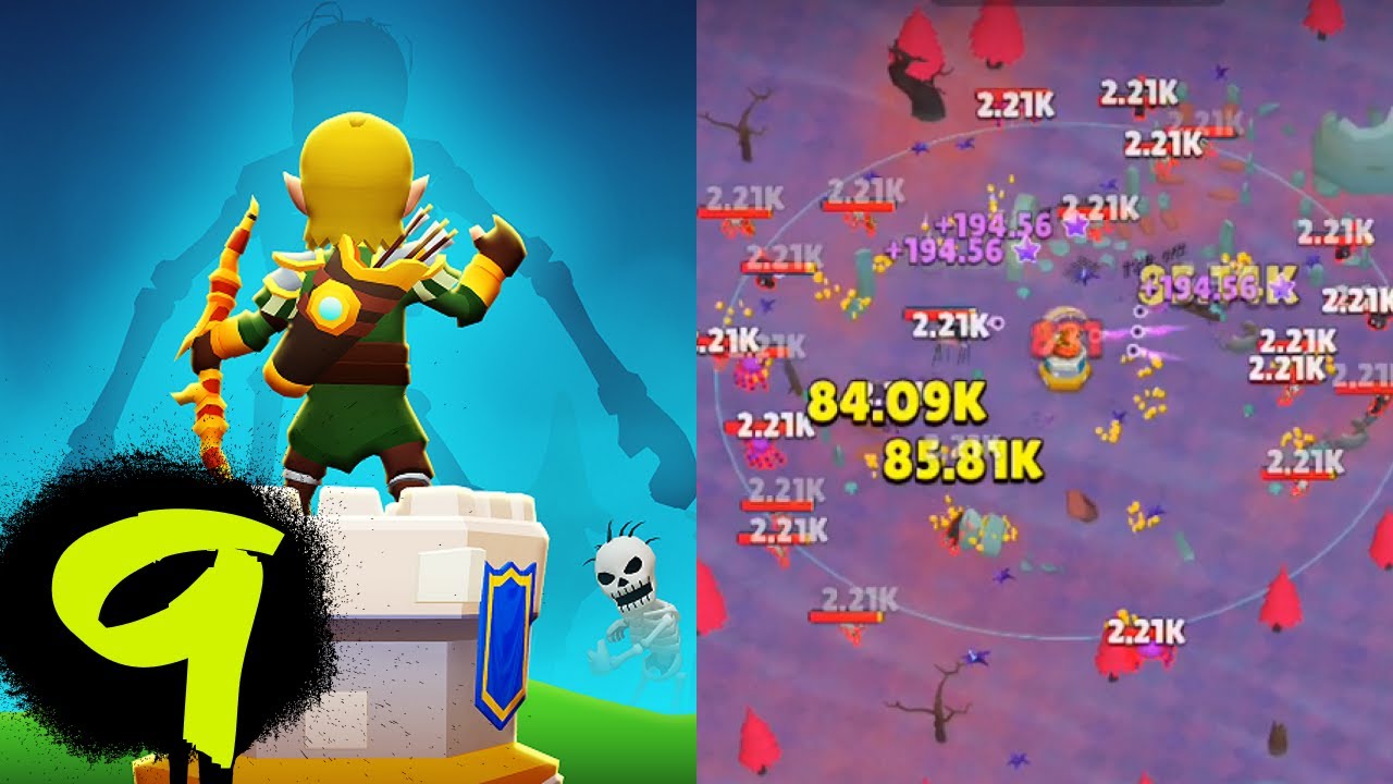 Idle Archer Tower Defense RPG #9 | Fallen Pass & Raven Hill | No ...