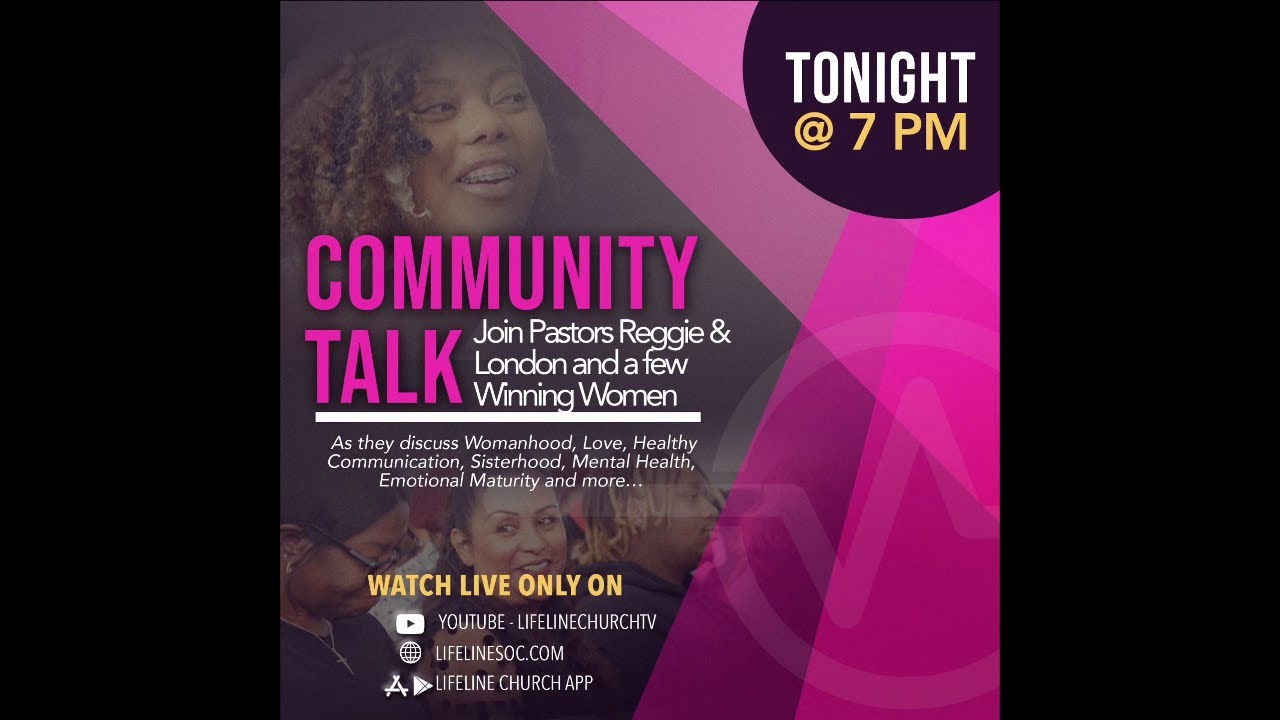 Community Talk | May 10th @ 7pm - YouTube