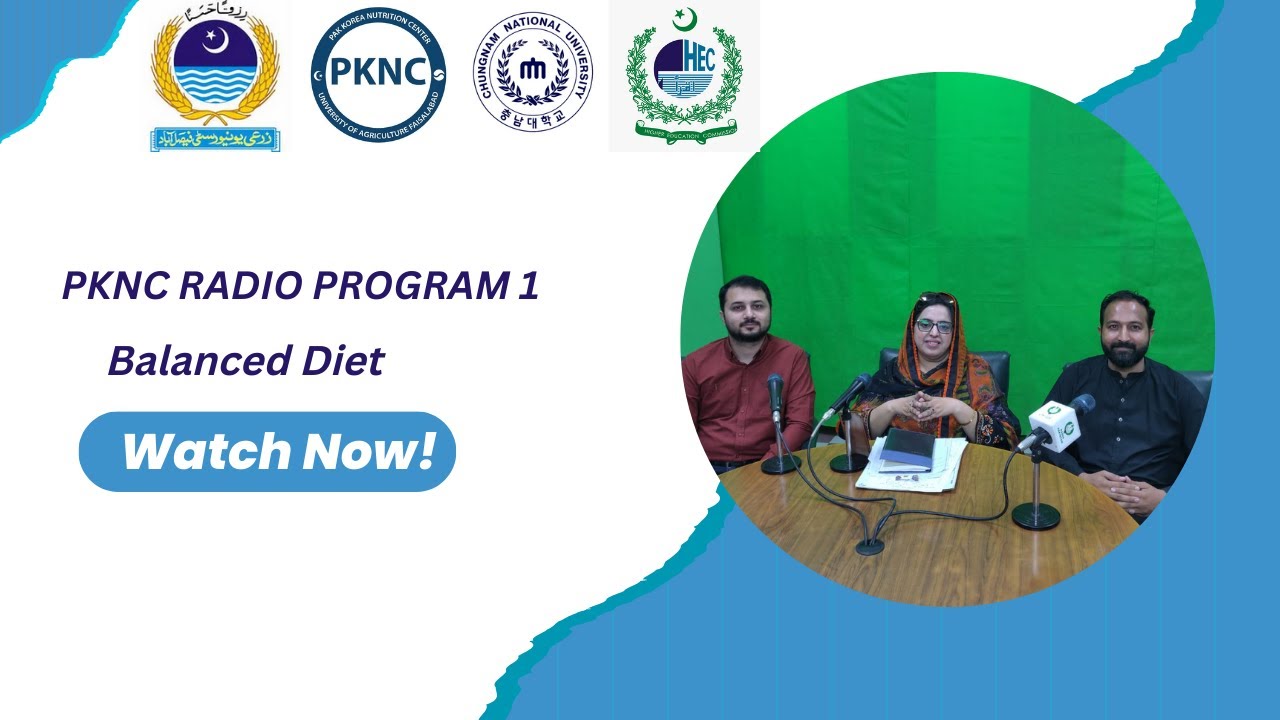 PKNC Radio Program 1|Balanced Diet| - YouTube
