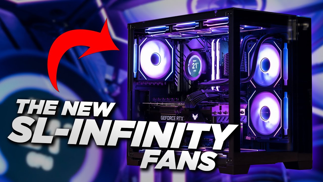 These New Lian Li Infinity Fans are INSANE! - YouTube