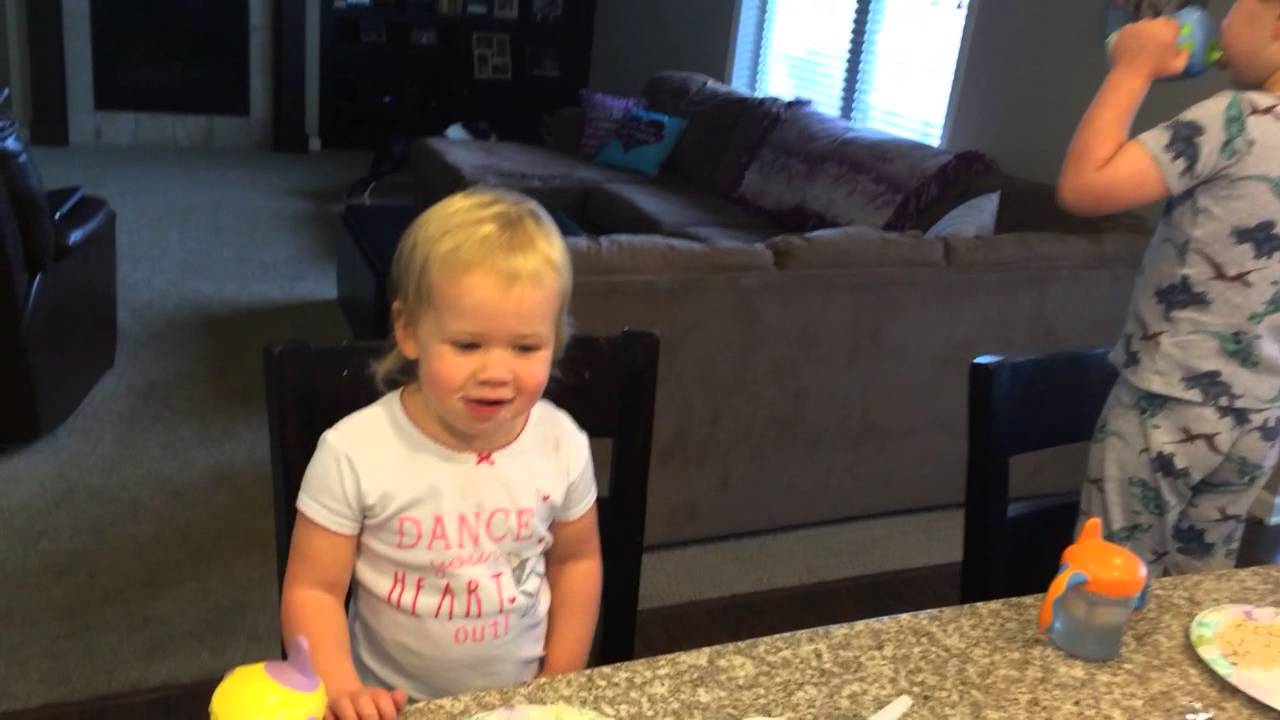 Taylor uses a big girl potty - YouTube