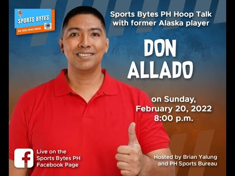Sports Bytes PH Hoop Talk with former Alaska player Don Allado - YouTube
