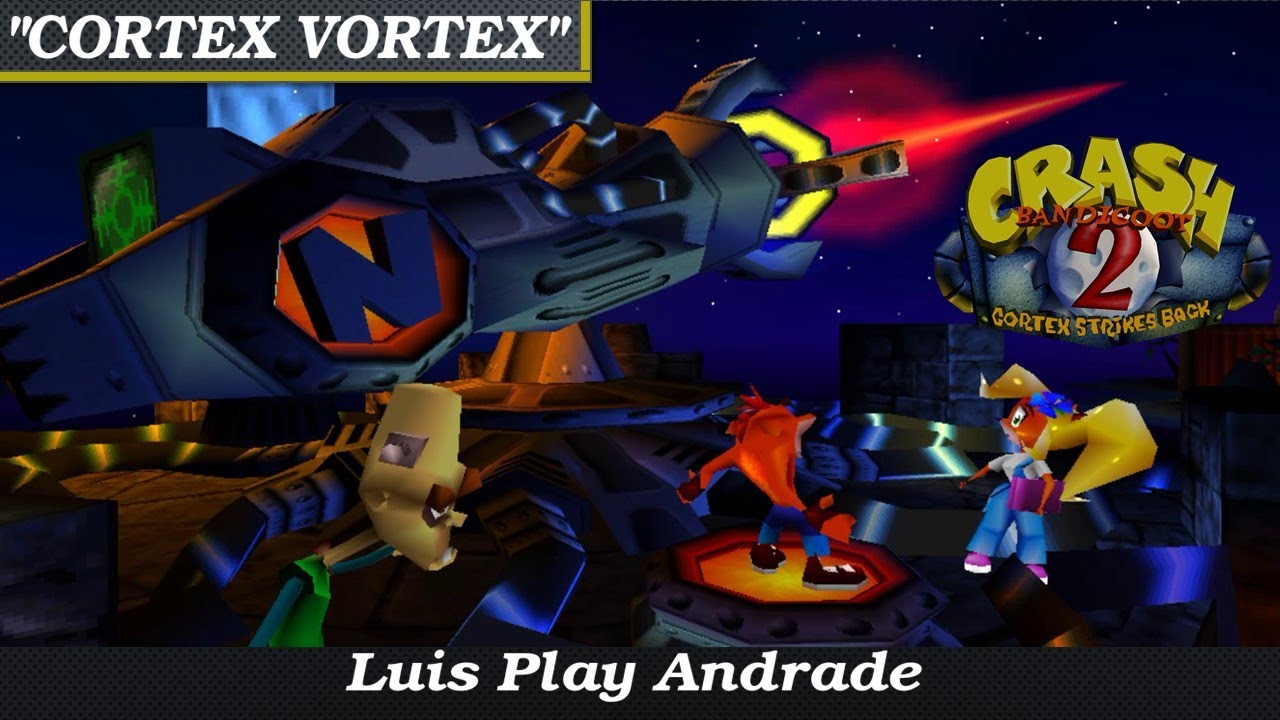 Crash Bandicoot 2 - Cortex Strikes Back [PS1] "Cortex Vortex" - YouTube