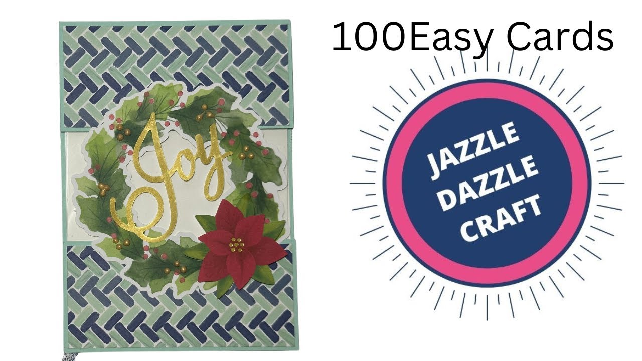 100 Easy Cards- A little Bit Festive Designer Series Paper with Joyful ...