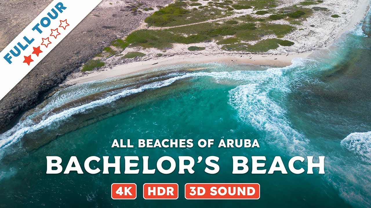 Bachelor's Beach, Aruba — Beach Walking Videos of ALL Beaches of Aruba ...