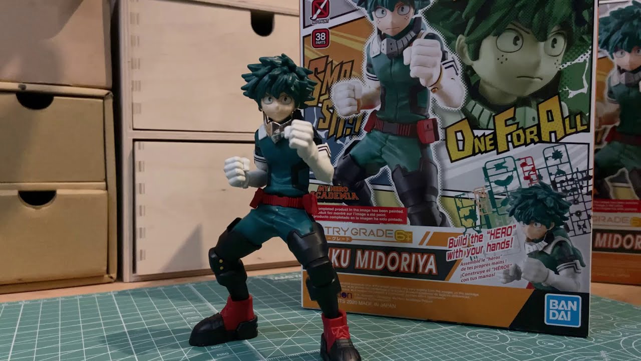 Entry Grade Izuku Midoriya Build - YouTube