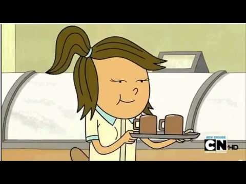Regular Show: Diary. Eileen without her glasses