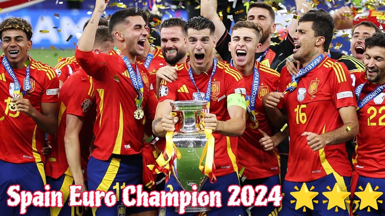 england vs spain final euro 2024 HIGHLIGHTS | spain euro champion 2024 ...