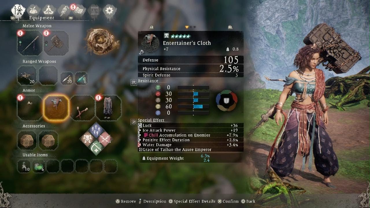 Wo Long: Fallen Dynasty - Luck Armor Set - YouTube