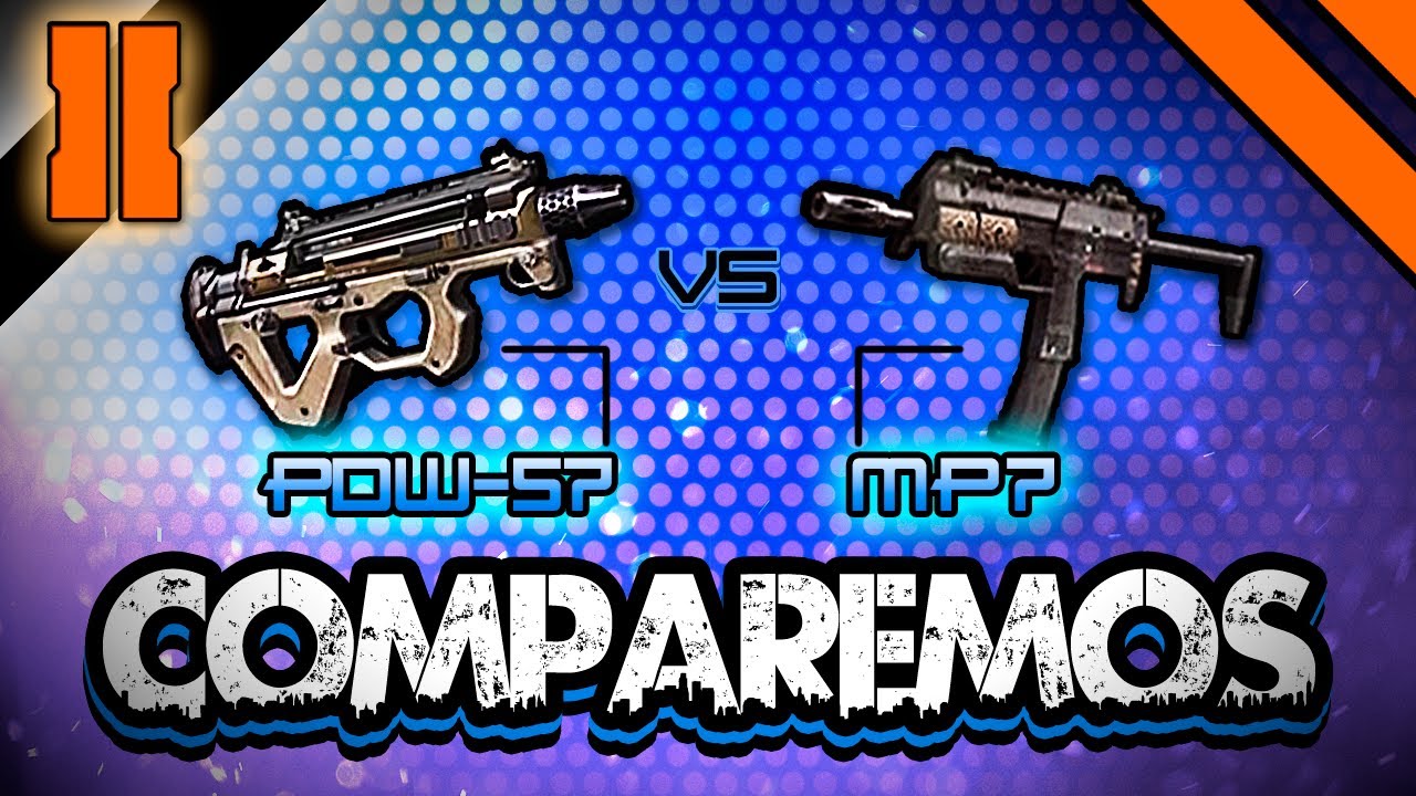 Comparemos BO2 - MP7 vs PDW-57 - YouTube
