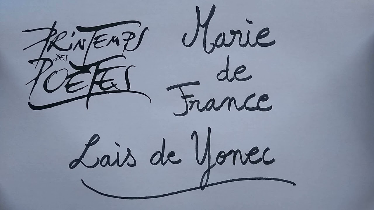 Marie de France - Lais de Yonec - YouTube