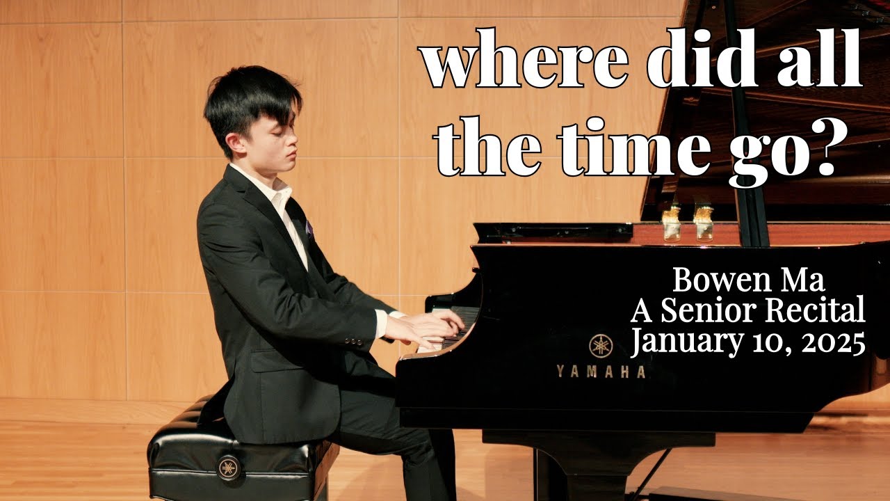 Bowen Ma | HSPVA Senior Recital (Spring 2025) - YouTube