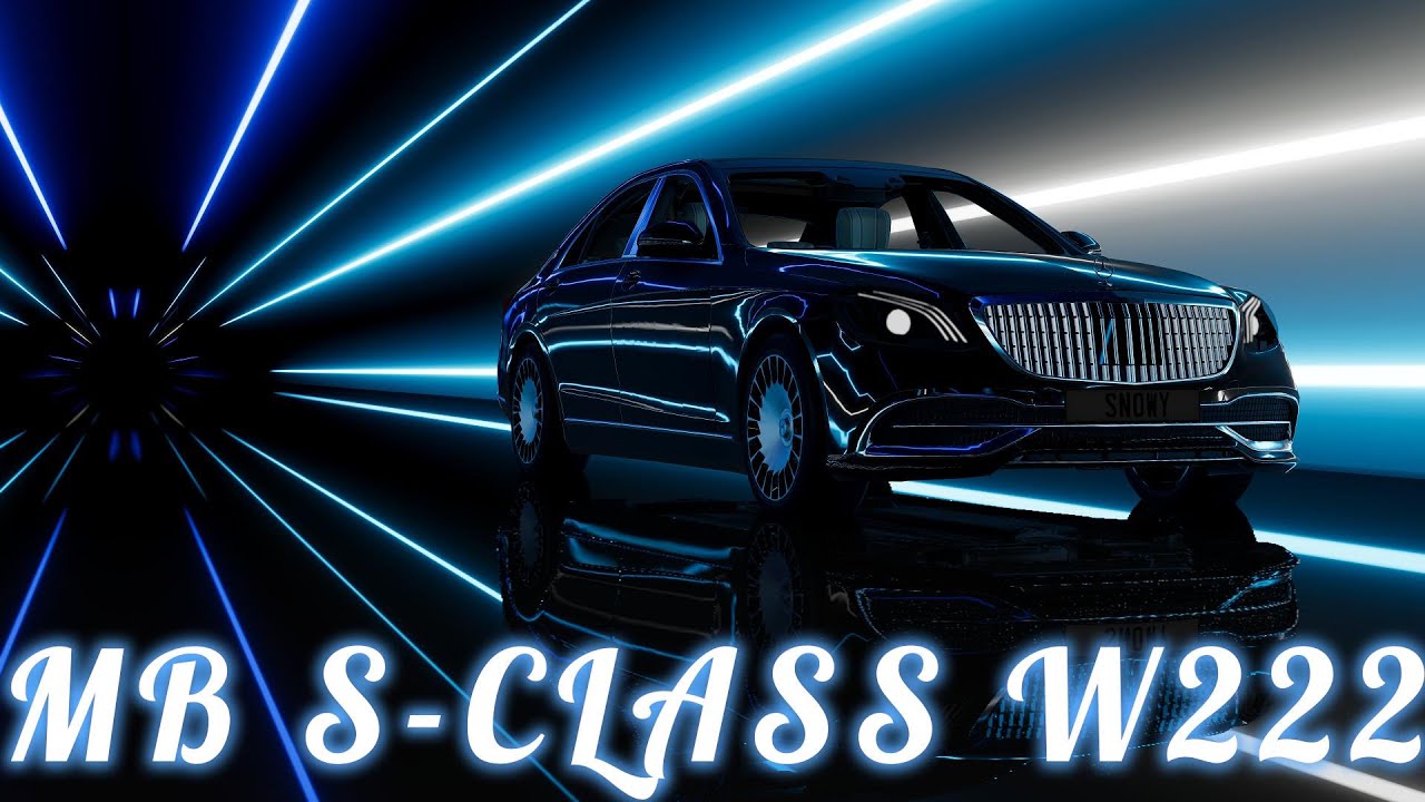 Free MOD MERCEDES-BENZ S CLASS W222 Beamng - YouTube