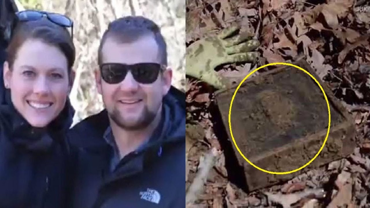 Couple finds mysterious box buried in the woods, after opening, they ...