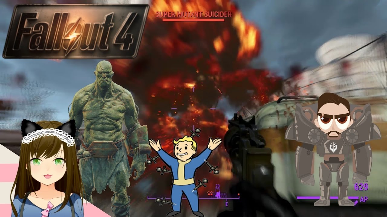 Fallout 4 Ep47 - Angry Shreks, Lost patrol! - YouTube