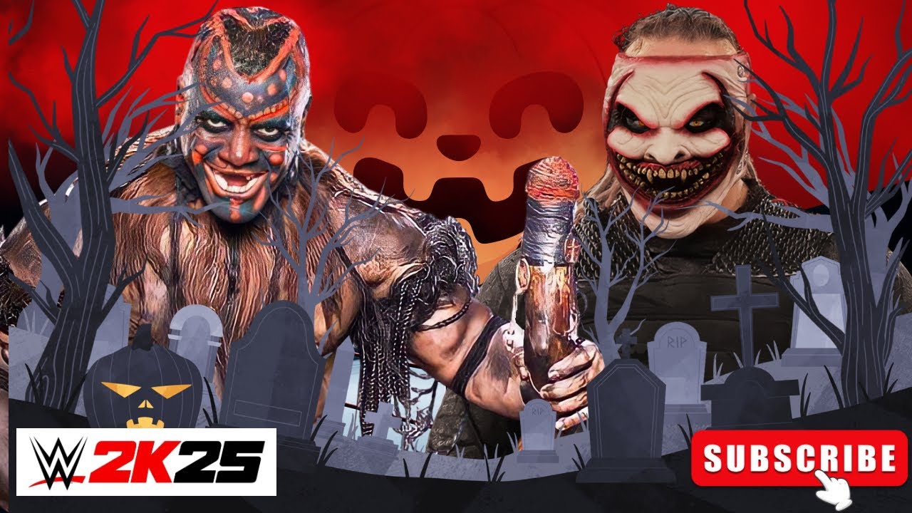 Halloween Horror Match: Boogeyman vs The Fiend 😱🎃 #wwe2k25 - YouTube