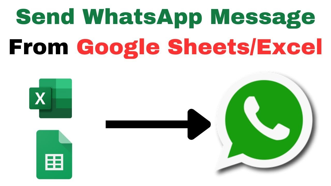 Send WhatsApp Messages From Google Sheets How To Send WhatsApp Send WhatsApp Messages From Google Sheets How To Send WhatsApp
