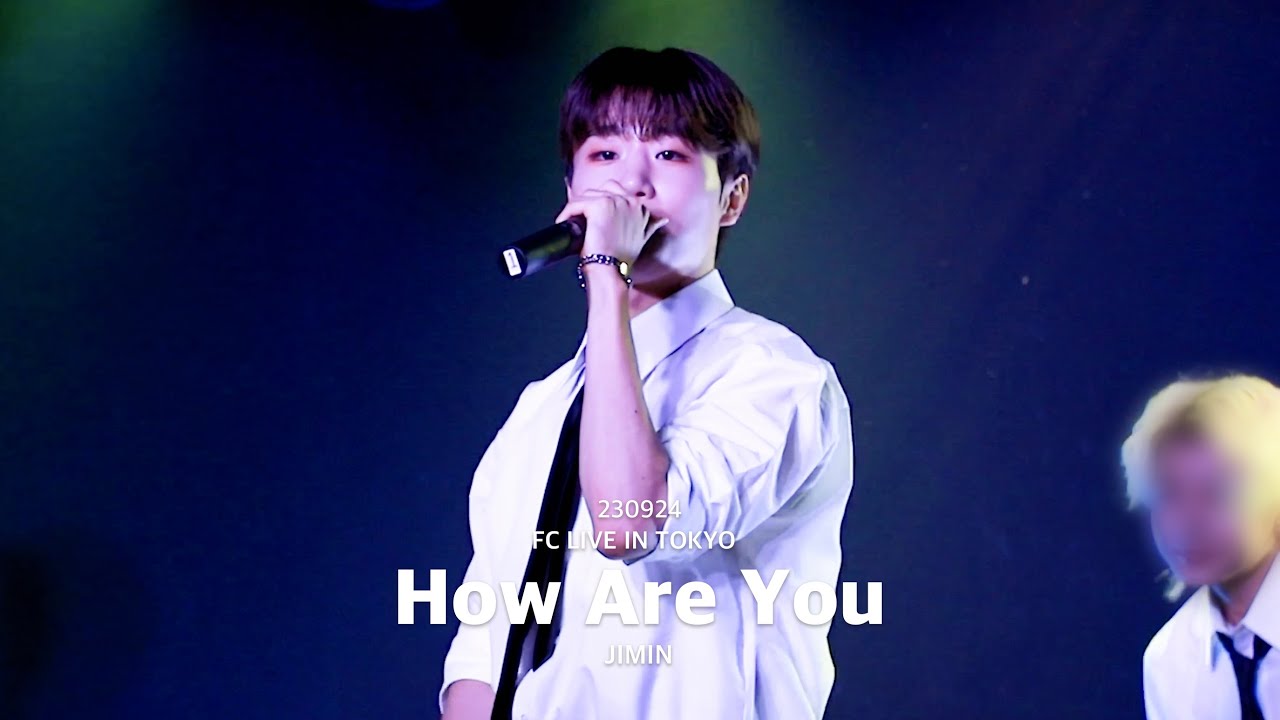 [4K] 230924 HAWW(하우) How Are You JIMIN focus #지민 #HAWW #하우 #김지민 - YouTube