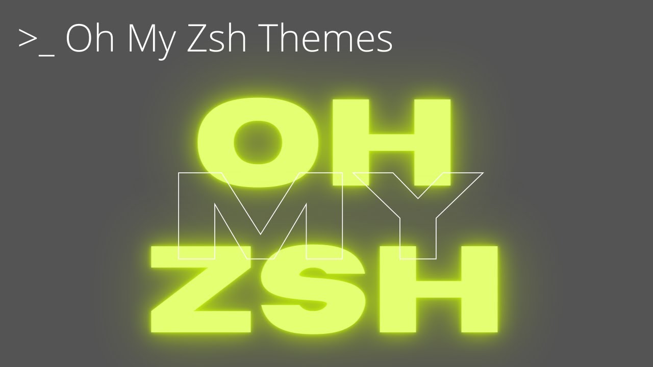 03 - With Linux - Oh My Zsh Themes To Change The Look Of your ZSHl ...