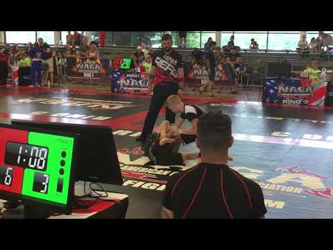 My Nasty Ankle Lock on a Tough Kid NAGA 2018