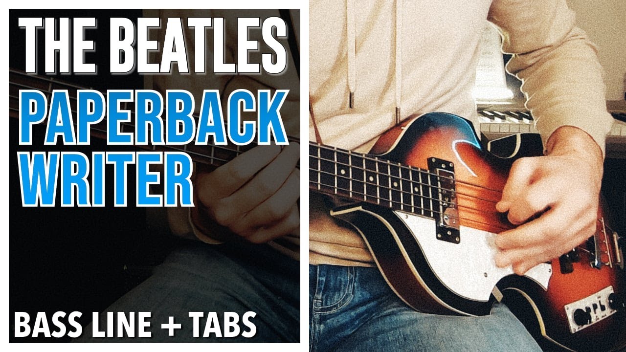 The Beatles - Paperback Writer /// BASS LINE [Play Along Tabs] - YouTube