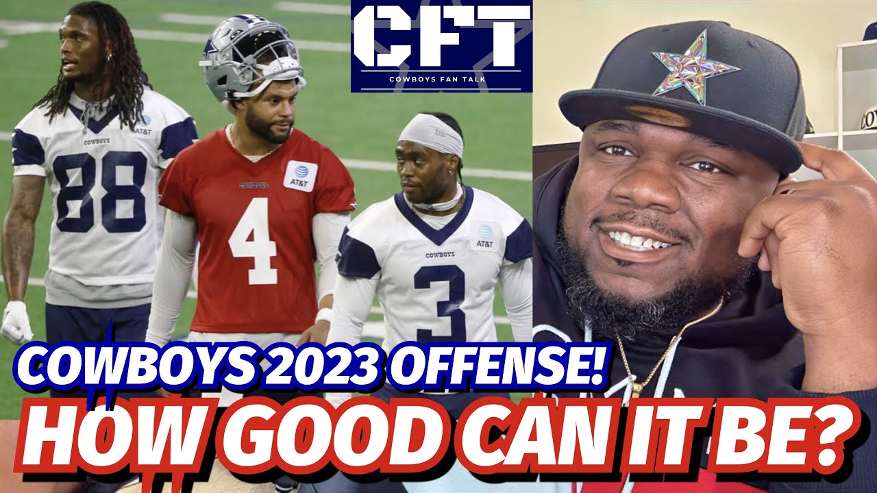 Cowboys 2023 Offense is already BETTER! But how good can it be? Final ...