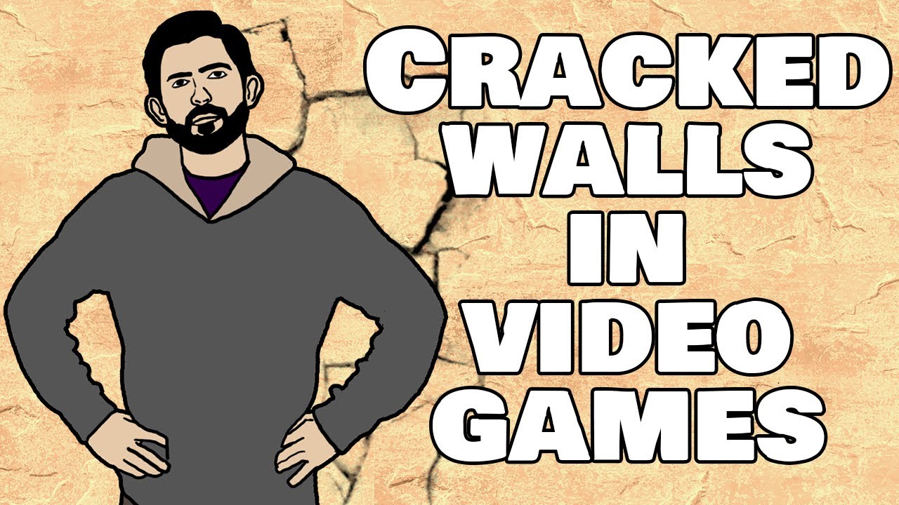 When you find a cracked wall in a video game - YouTube