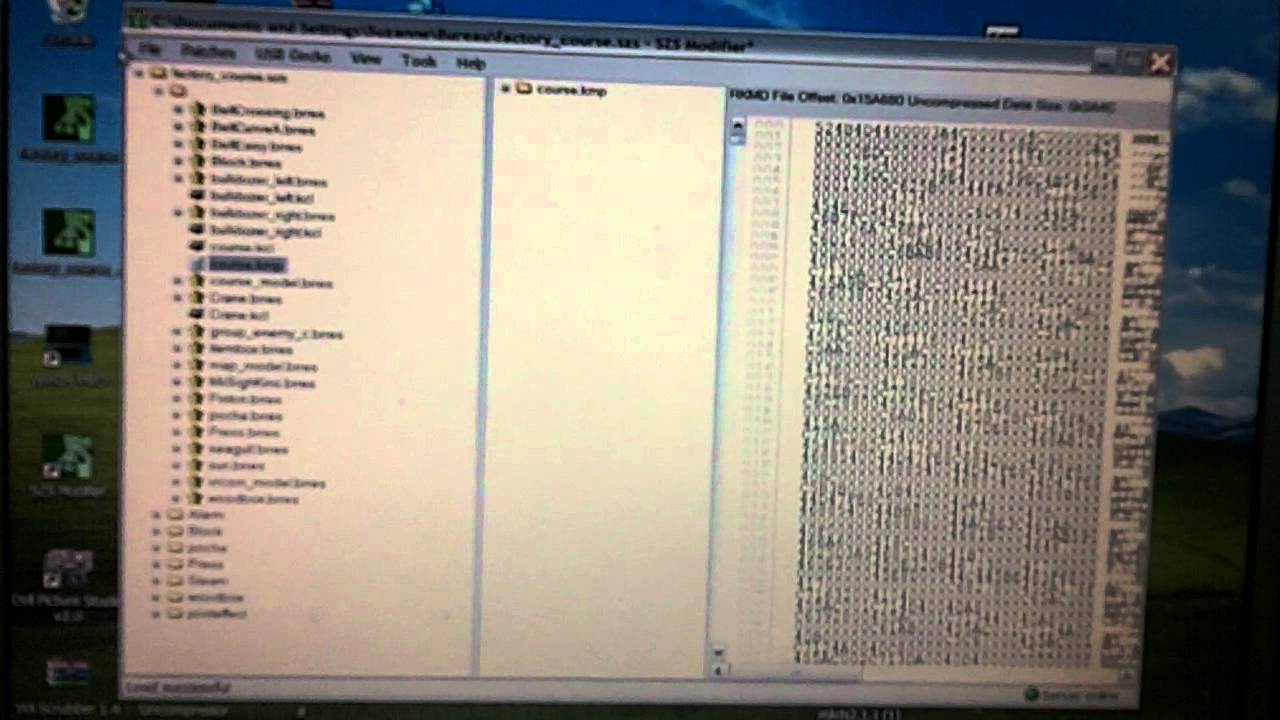 mkw how to change tracks with SZ Modifier and WiiScrubber - YouTube
