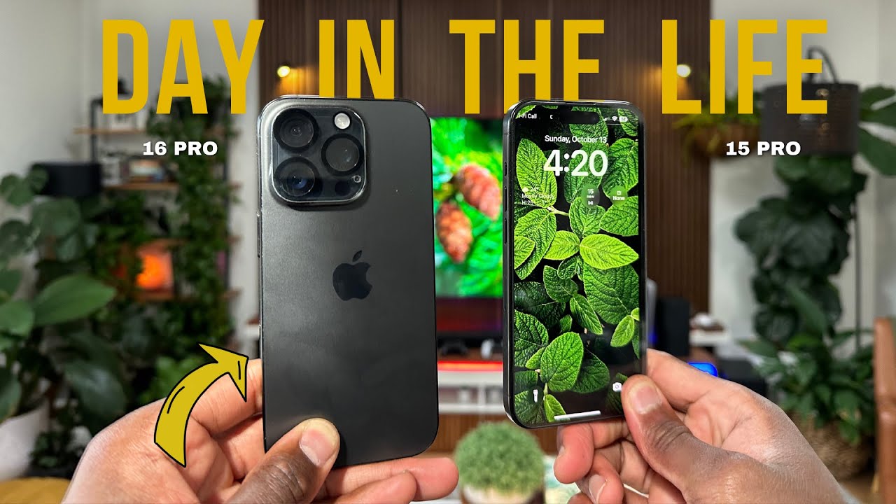 iPhone 16 Pro & iPhone 15 Pro - A REAL Day In The Life (Make The RIGHT ...