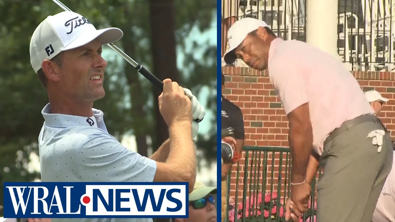 Tiger Woods, Webb Simpson, & golf's biggest names begin practicing for ...