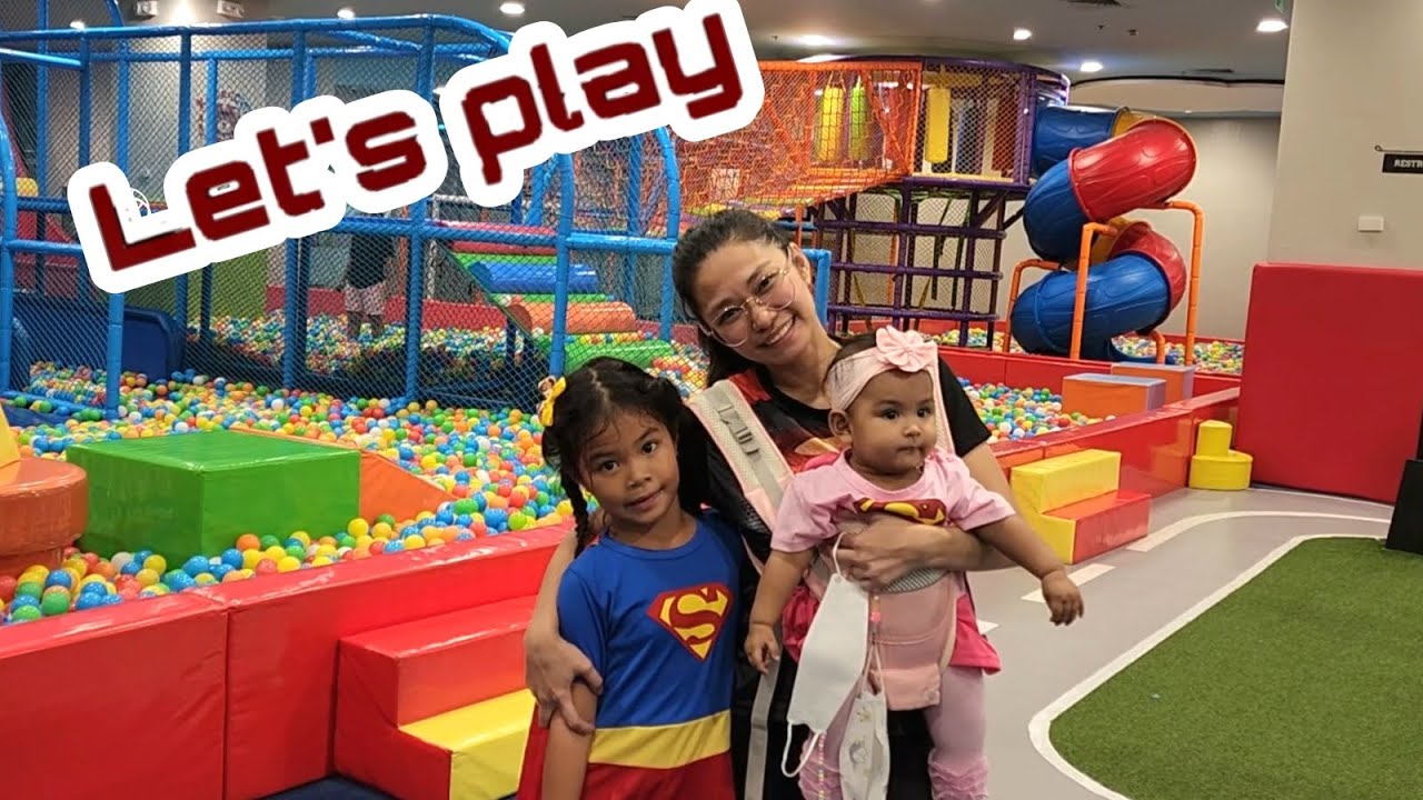 Happy place! ANG TAAS NG SLIDE! | Roaming Rona #kindercity - YouTube