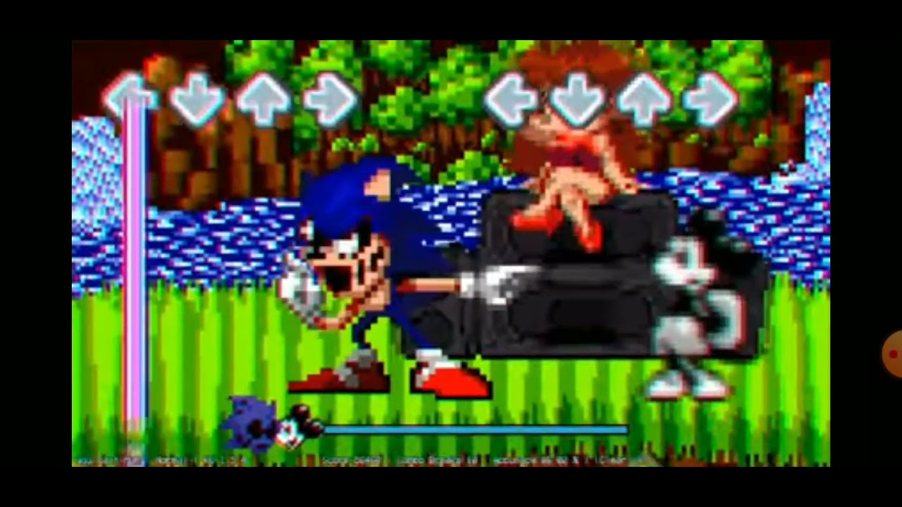 Sonic. EXE VS Evil Mickey Mouse FNF Friday Night Funkin MOD - YouTube