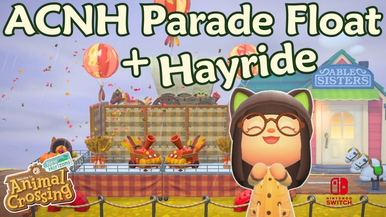 🍂 ACNH Parade Float & Hayride | Fall Island Murkywoods 🎃 - YouTube
